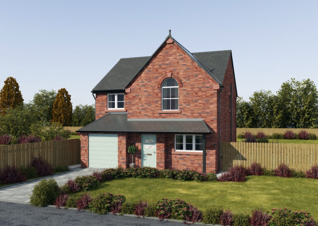 4 Bedroom Detached House With Integral Garage And Extensive Rear Garden